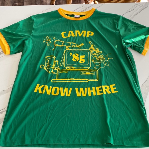 Netflix | Shirts | Stranger Things Camp Know Where Shirt | Poshmark